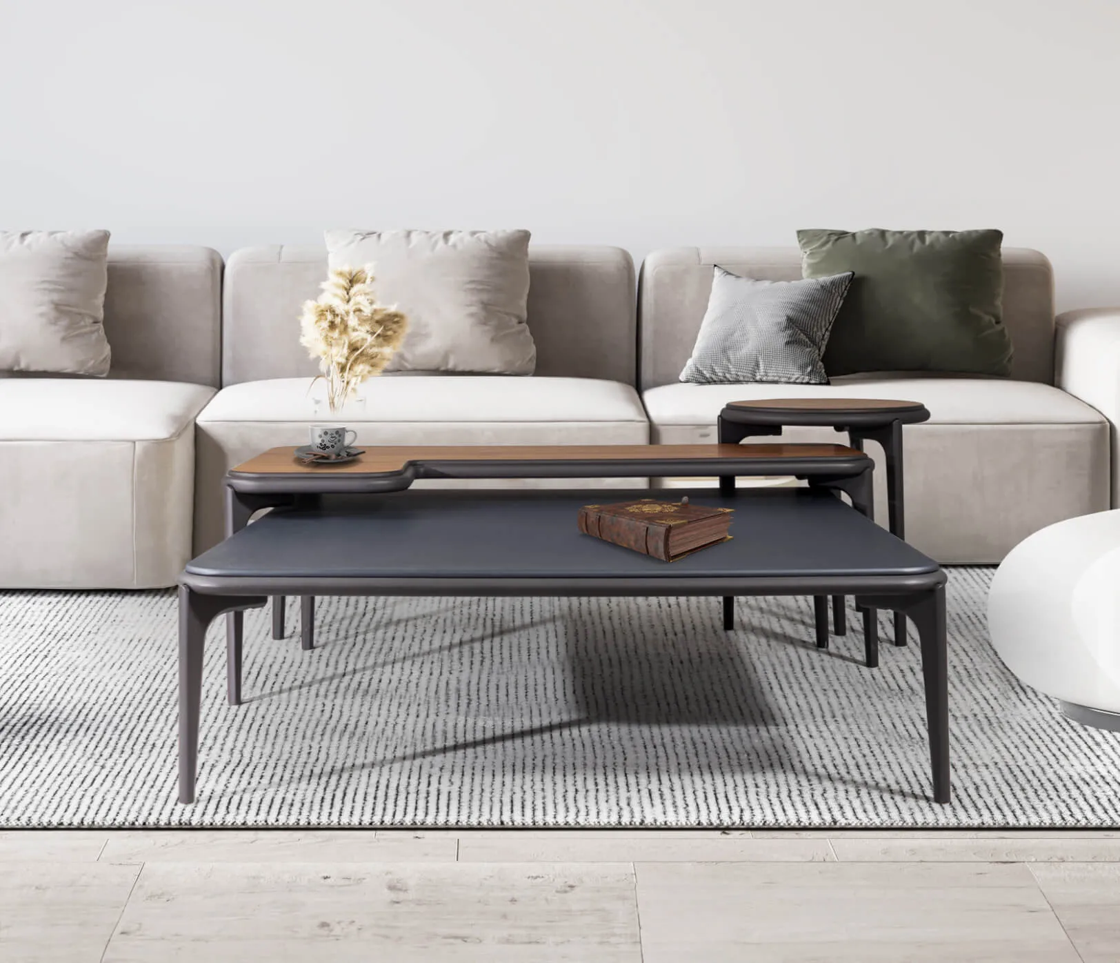 Столик TOGO Bugger L SHAPED CENTER TABLE купити в Україні | Comfort Home